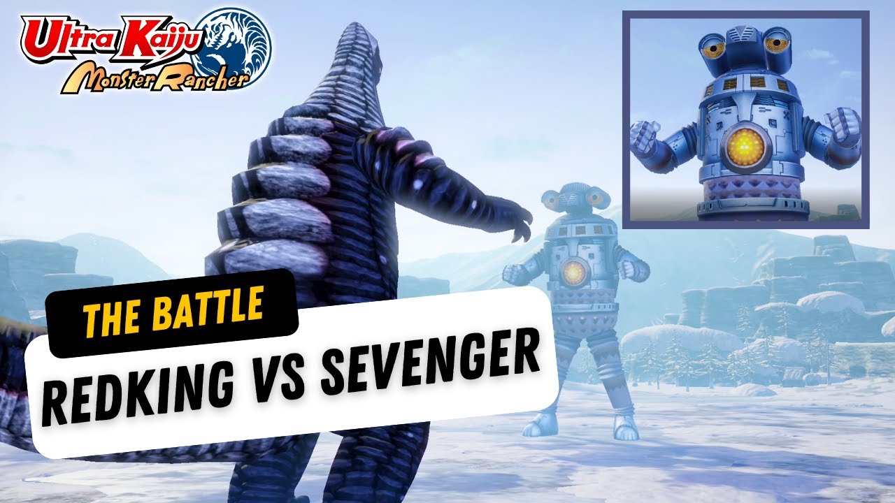 Red King vs Sevenger Ultra Kaiju Monster Rancher - Nintendo Switch ...