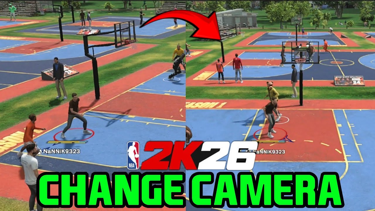 NBA 2K26 How to CHANGE CAMERA in PARK - YouTube