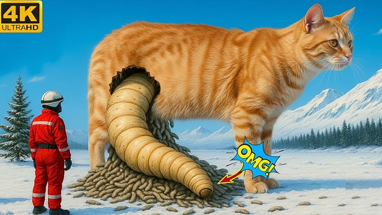 A Orange Cat That Was Stung By Millions Of Bees Has Been Rescued By A ...