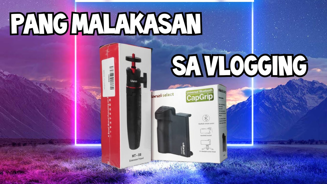 Ulanzi MT-08 Extension Tripod and Ulanzi Capgrip Unboxing and review ...