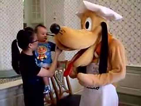 Breakfast with Disney Characters - YouTube