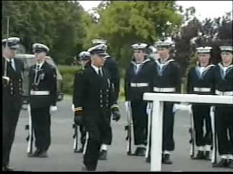 Lt Terry Cummins Stand down parade - YouTube