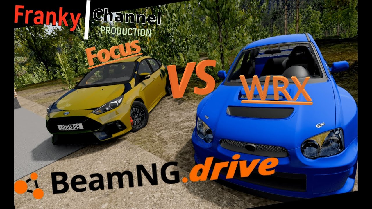 ''My Summer'' Beam ng (Focus vs WRX) - YouTube
