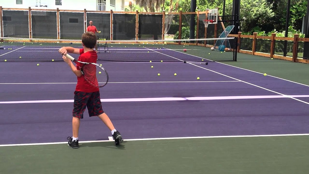 Basic Drill of Forehand and Backhand · 10 and Under - YouTube