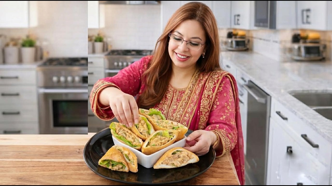 Homemade Chicken Bread Pockets | Crispy Fried & Delicious | Ramadan ...