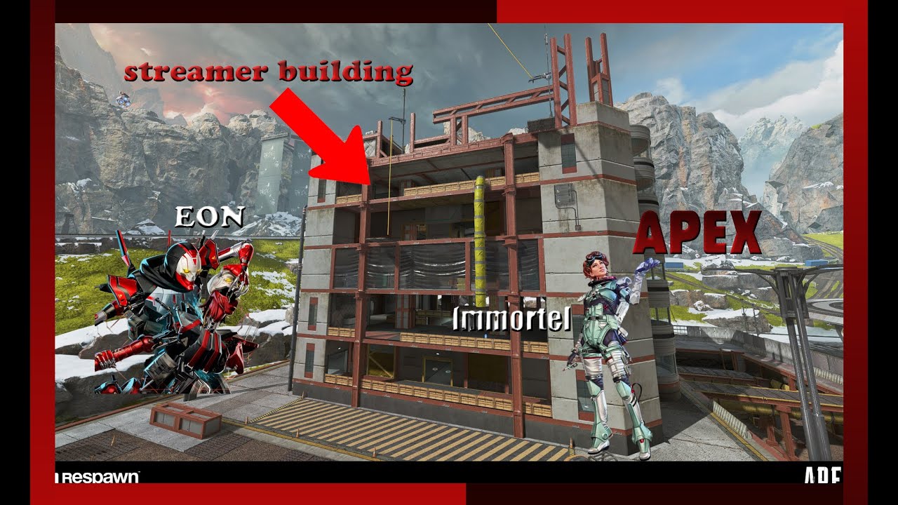 Apex : Le batiment streamer est pas si mal finalement - YouTube