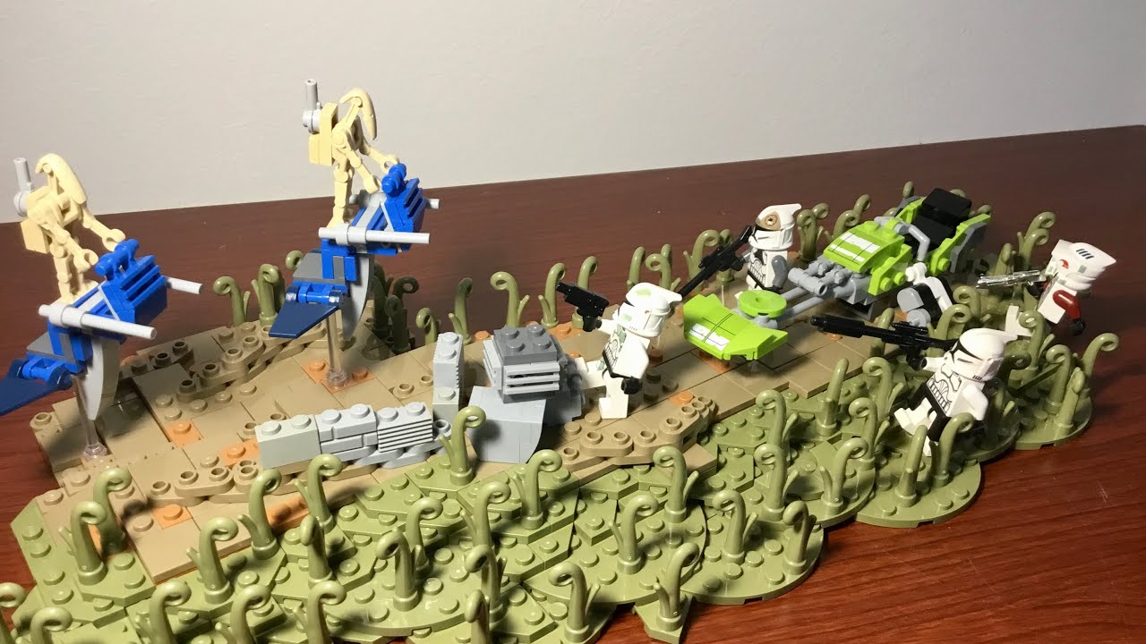 Ambush On Saleucami | LEGO Clone Wars MOC - YouTube