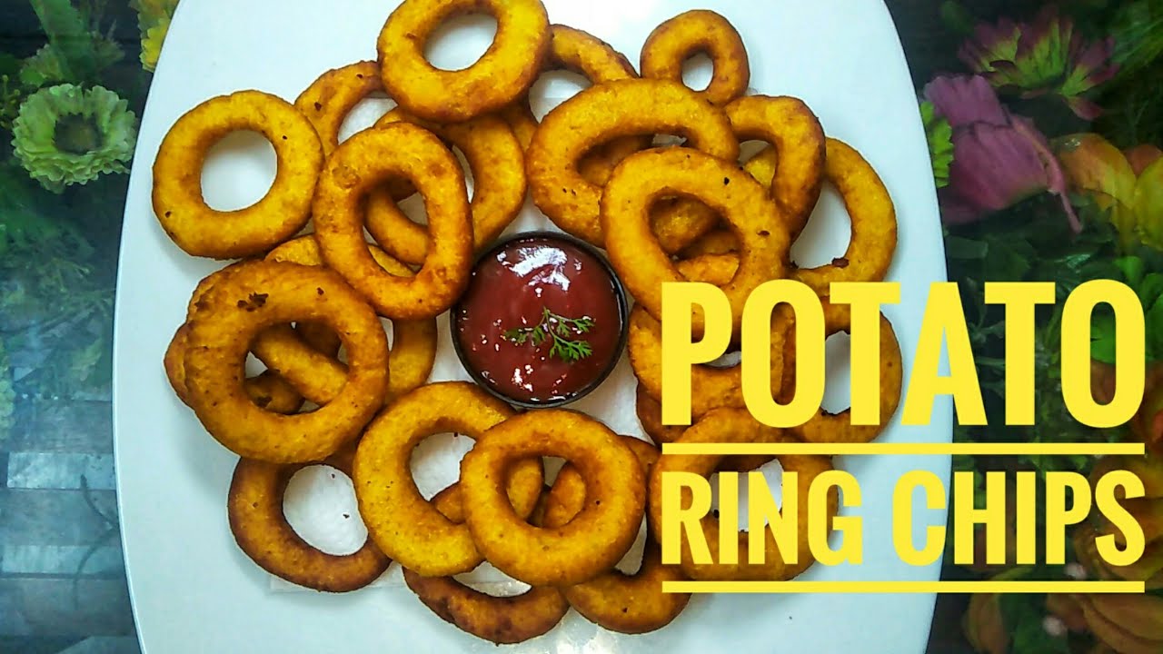 Potato Ring Chips Recipe - YouTube