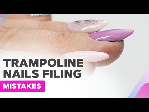 Fixing Lifted Nails | Gel Nail Transformation | Magnetic Nail Art - YouTube