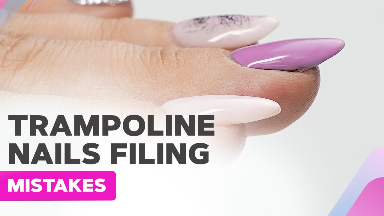 Fixing Lifted Nails | Gel Nail Transformation | Magnetic Nail Art - YouTube