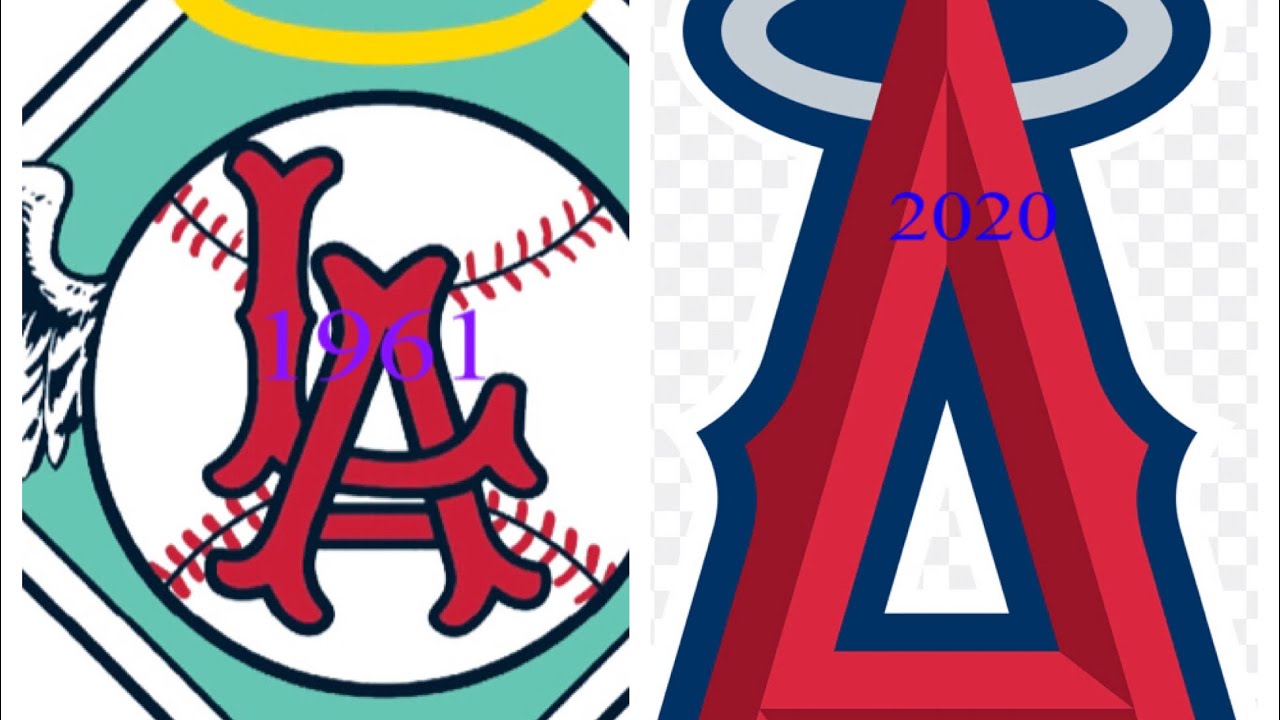 Evolution Of The Angels Logo 1961-2020 - YouTube