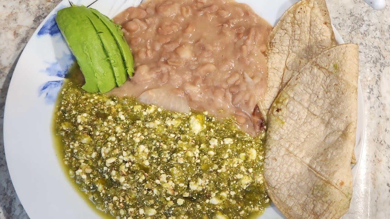 Requeson en Salsa verde 😋 - YouTube
