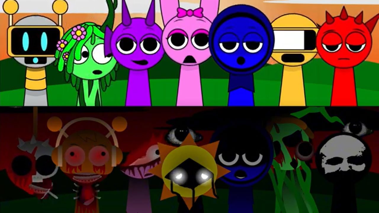Sprunki But Better HORROR💀🥶incredibox sprunki animation - YouTube