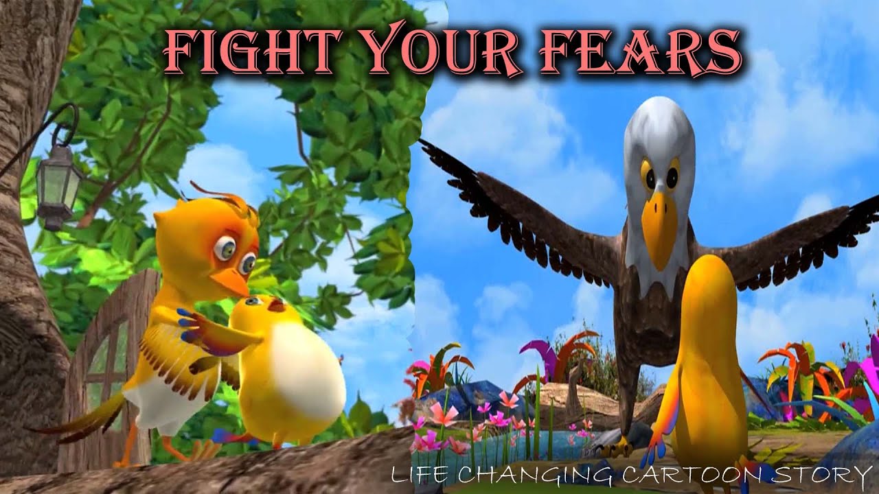 FIGHT YOUR FEARS || LIFE CHANGING CARTOON STORIES || - YouTube