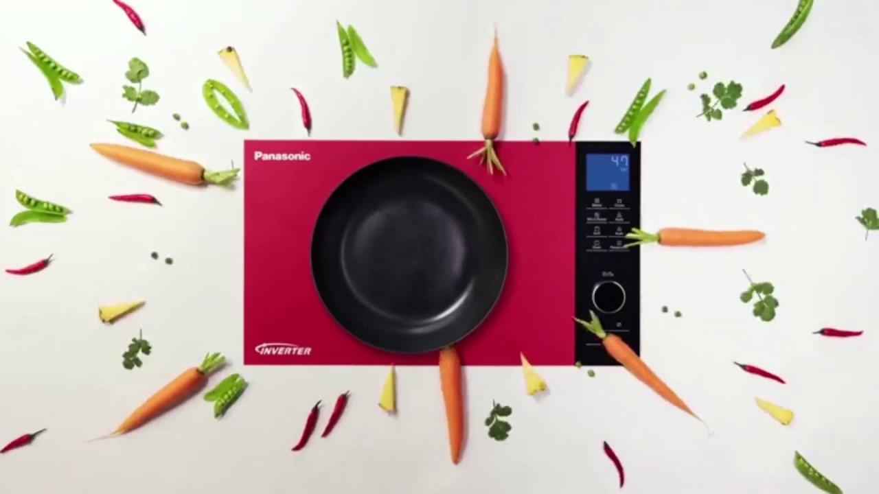 El mejor Horno Microondas Sencillo | Panasonic NN DF383BEPG - YouTube