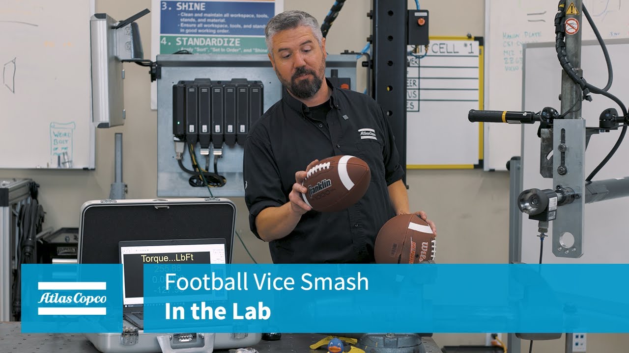 In the Lab: Football Vice Smash - YouTube