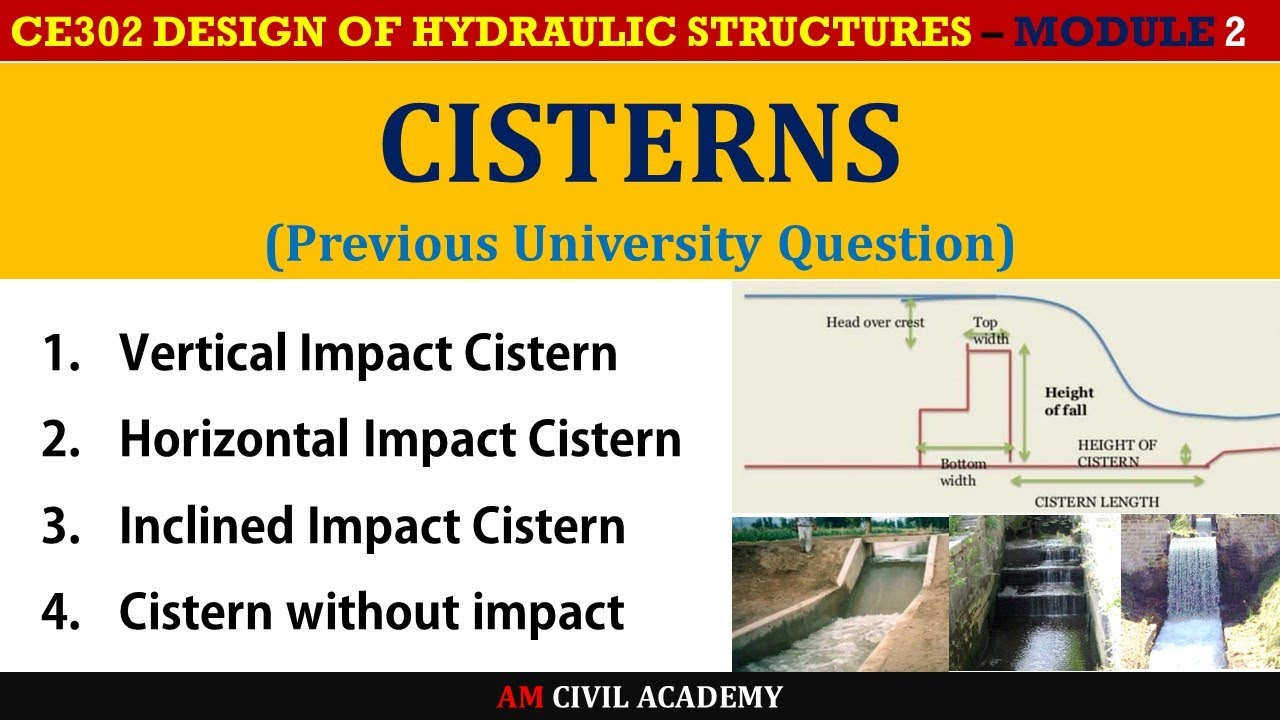 DHS Module2 - Cisterns used in Canal Falls or Canal Drops - YouTube