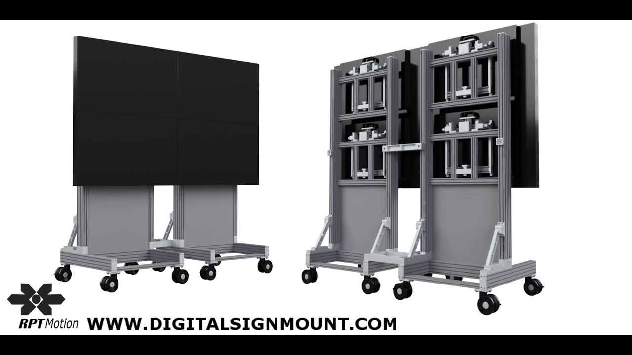 RPT PopUp Portable Modular Video Wall Introduction - YouTube