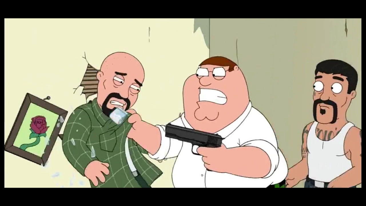 FamilyGuy - Peter and Joe fight crime - YouTube