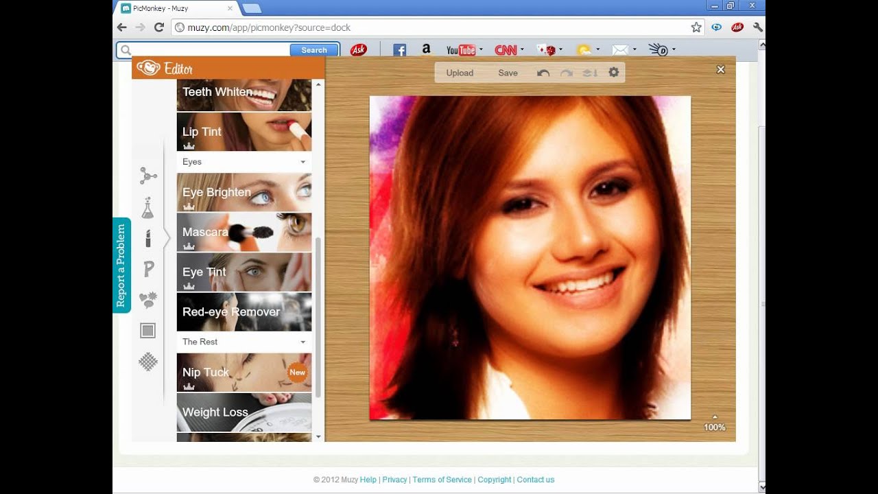 como utilizar picmonkey - YouTube
