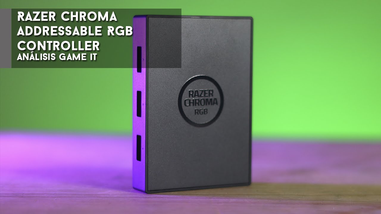 Razer #Chroma Addresable RGB Controller review y unboxing en español ...