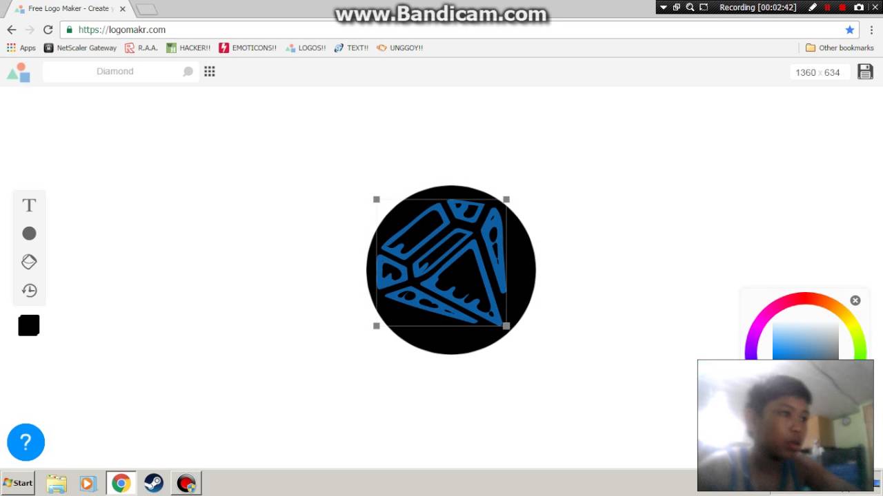 Easy Peasy | How to make your own logo!! - YouTube