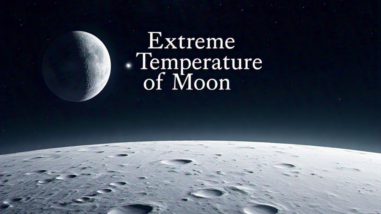 From Scorching to Freezing: The Moon's Wild Temperature Swings - YouTube