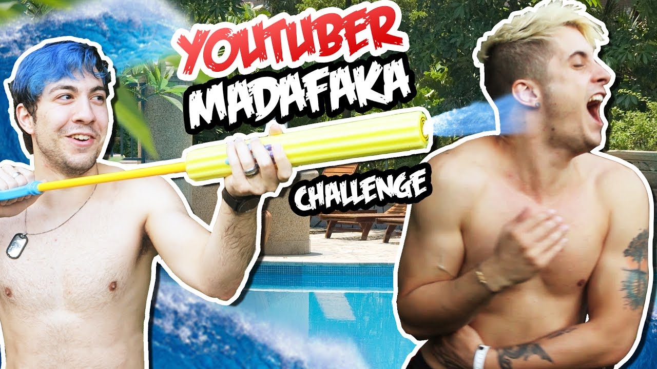 YOUTUBER MADAFAKA CHALLENGE con CASTIGOS DE AGUA HELADA - YouTube