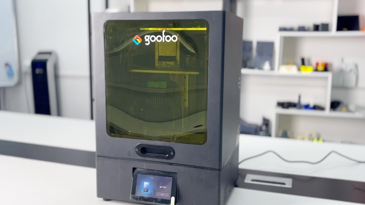 Unboxing and Leveling video for Goofoo UV-LCD LENS-M 3D resin printer ...