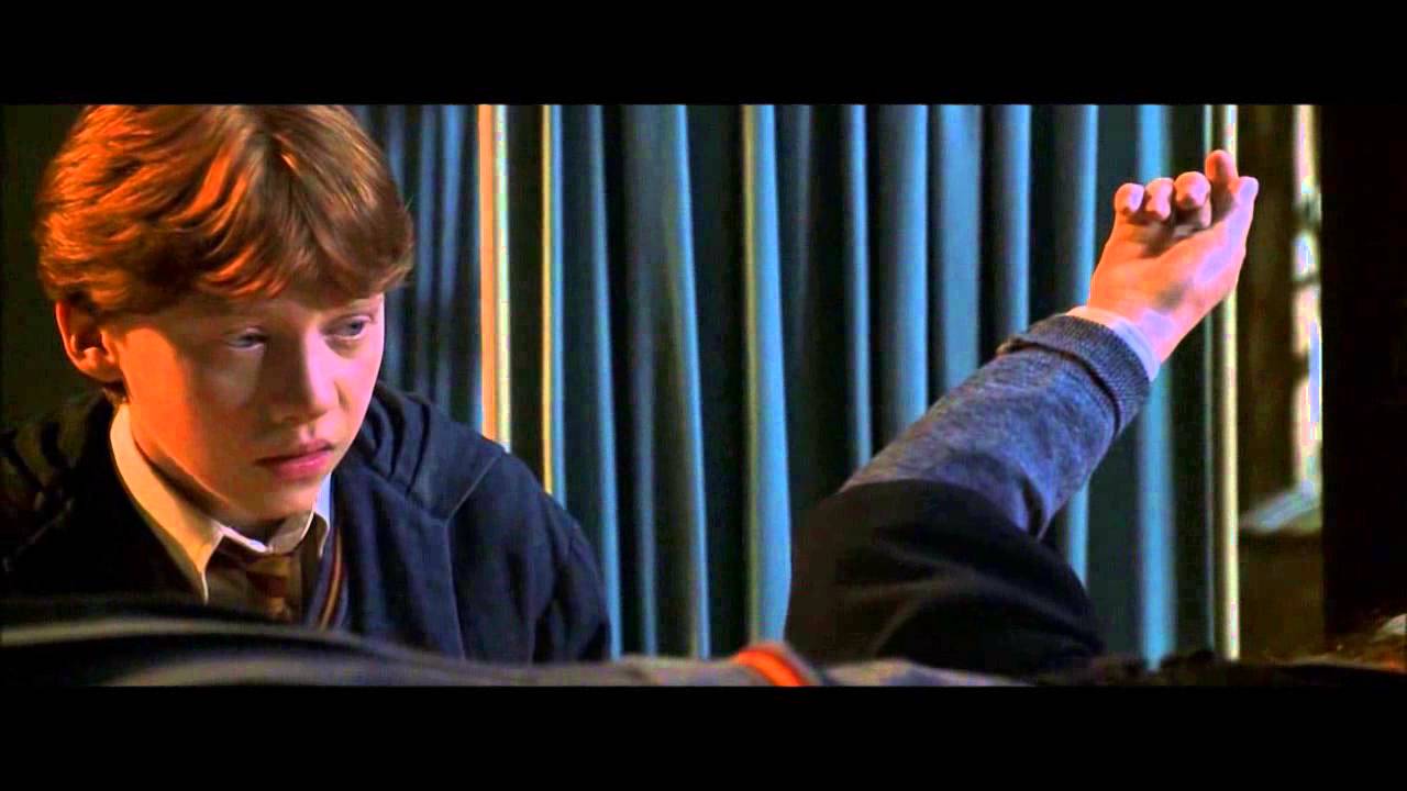 Hermione Is Petrified Into A Statue By A Basilisk - YouTube