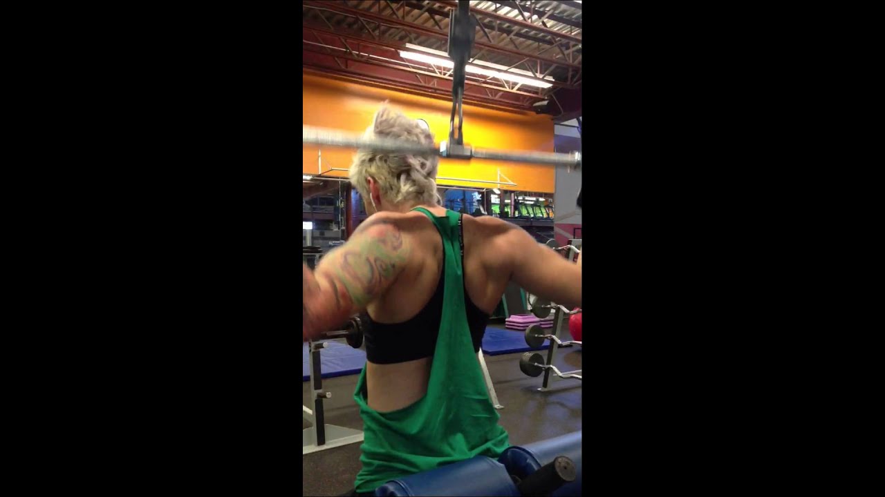 Behind the neck lat pulldowns - YouTube
