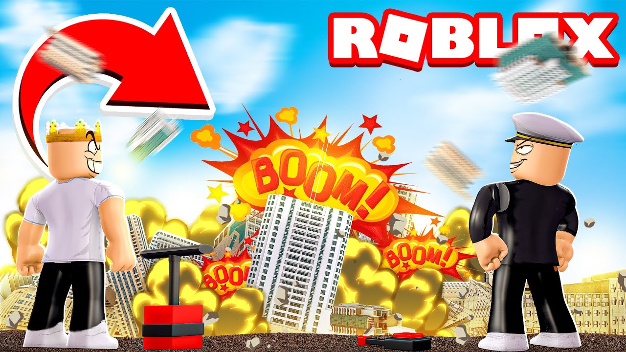DESTROYING the CITY of BROOKHAVEN in ROBLOX - YouTube