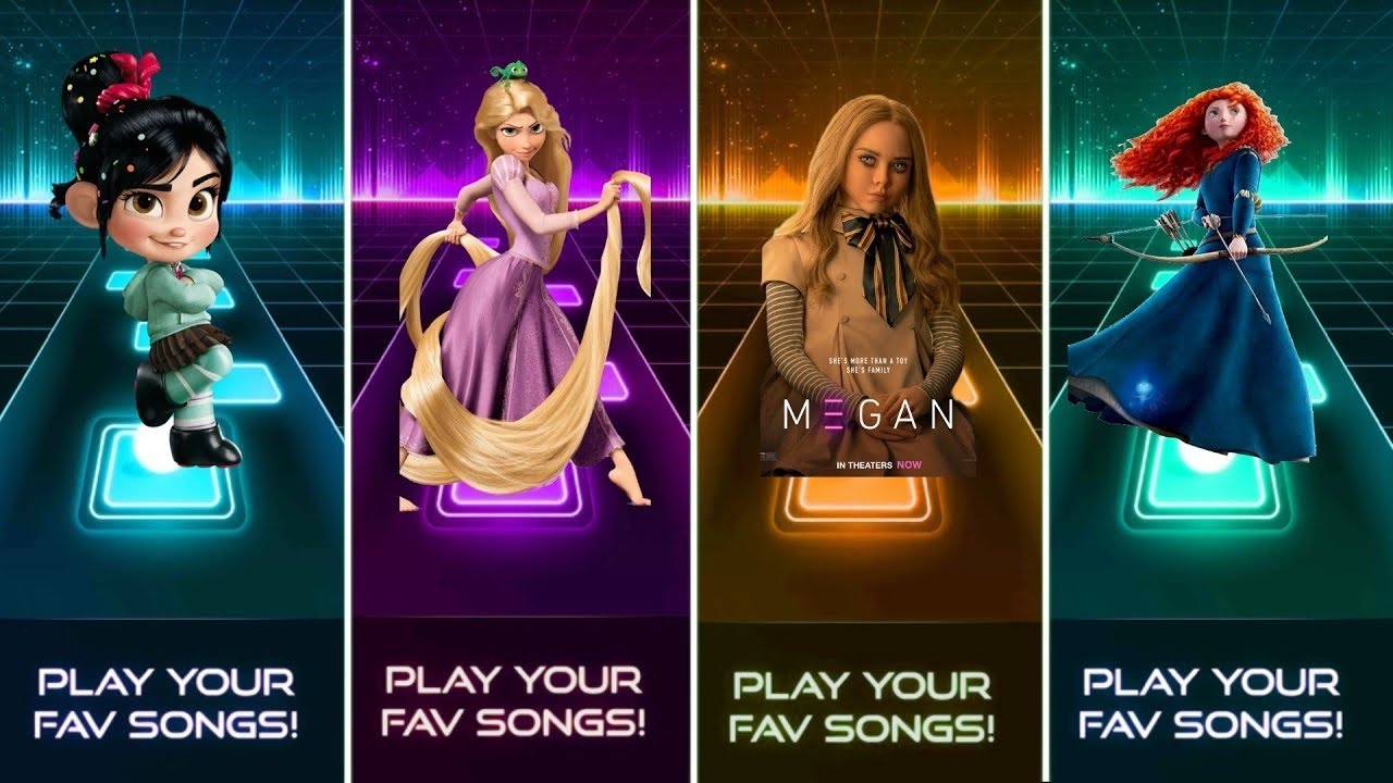 !! Ralph Breaks The Internet 🆚 Tangled Rapunzel 🆚 Wednesday Addams ...