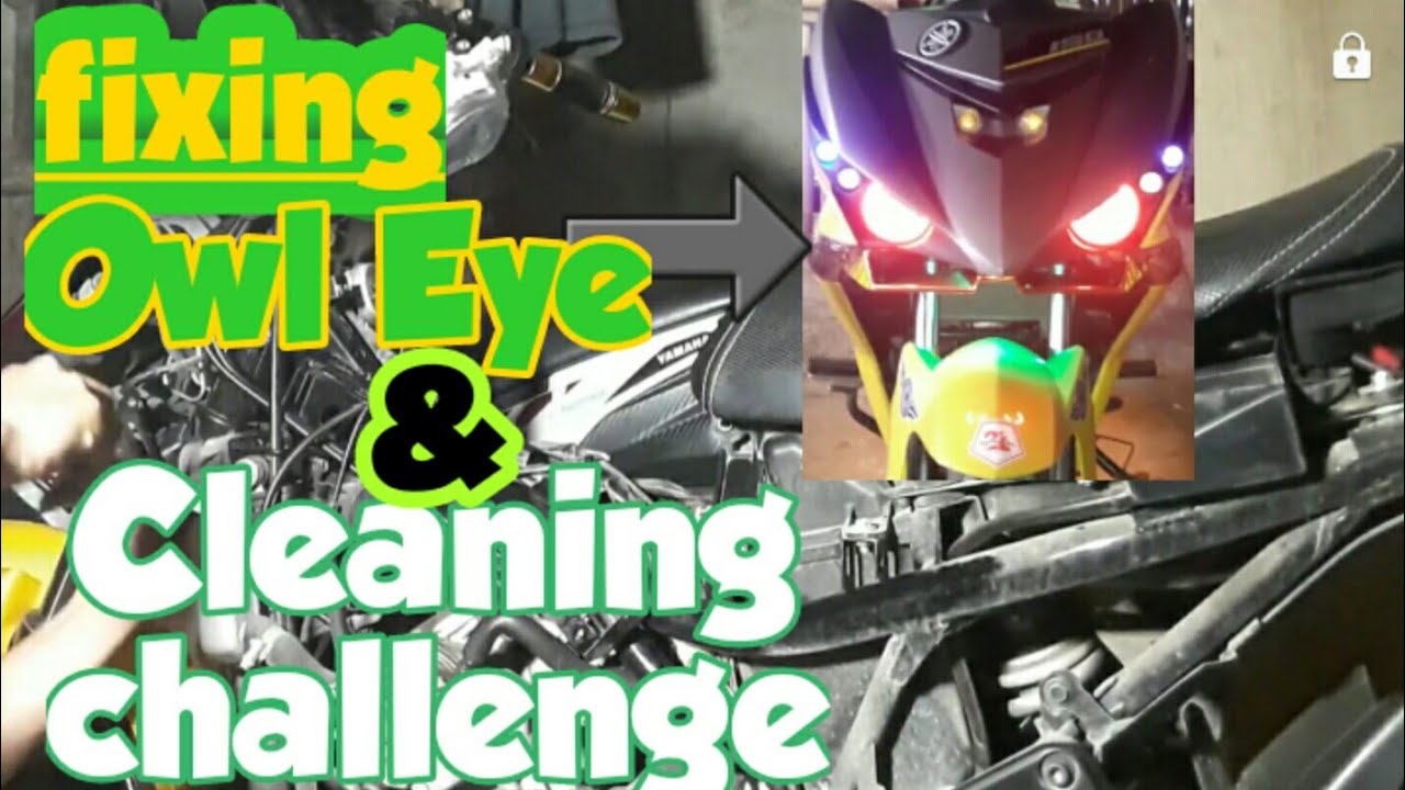 Yamaha Sniper 150 Fixing Owl Eye Sniper 150 and Cleaning Challenge ...