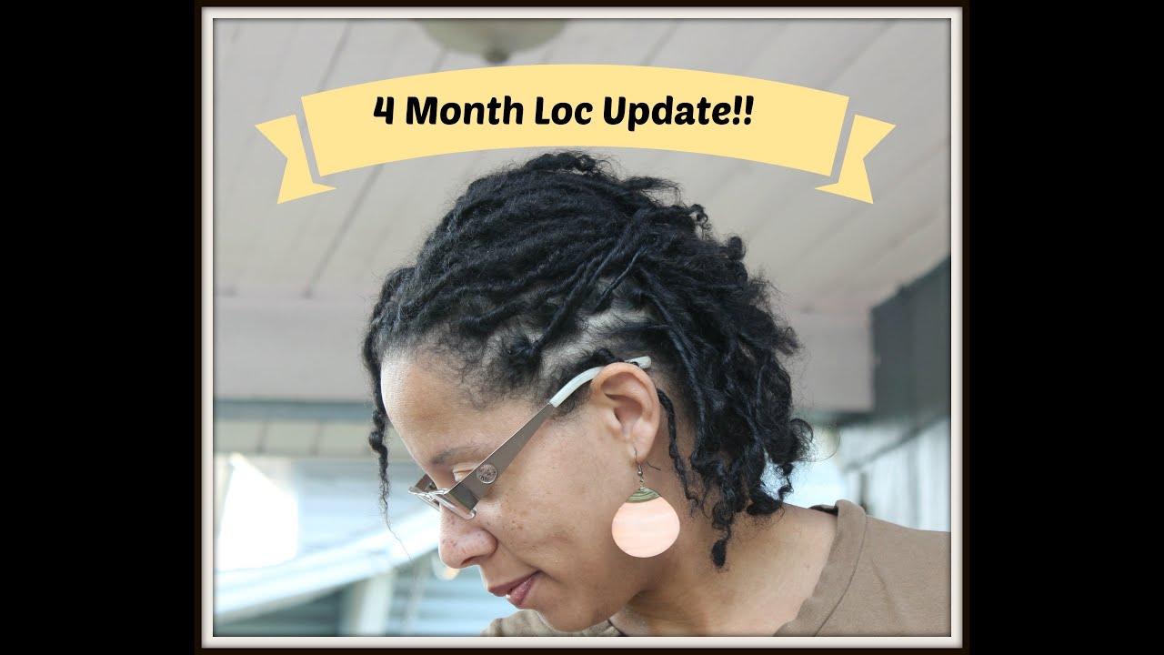 9 || Loc Journey - 4 Month Update "Two Strand Twist Method" - YouTube