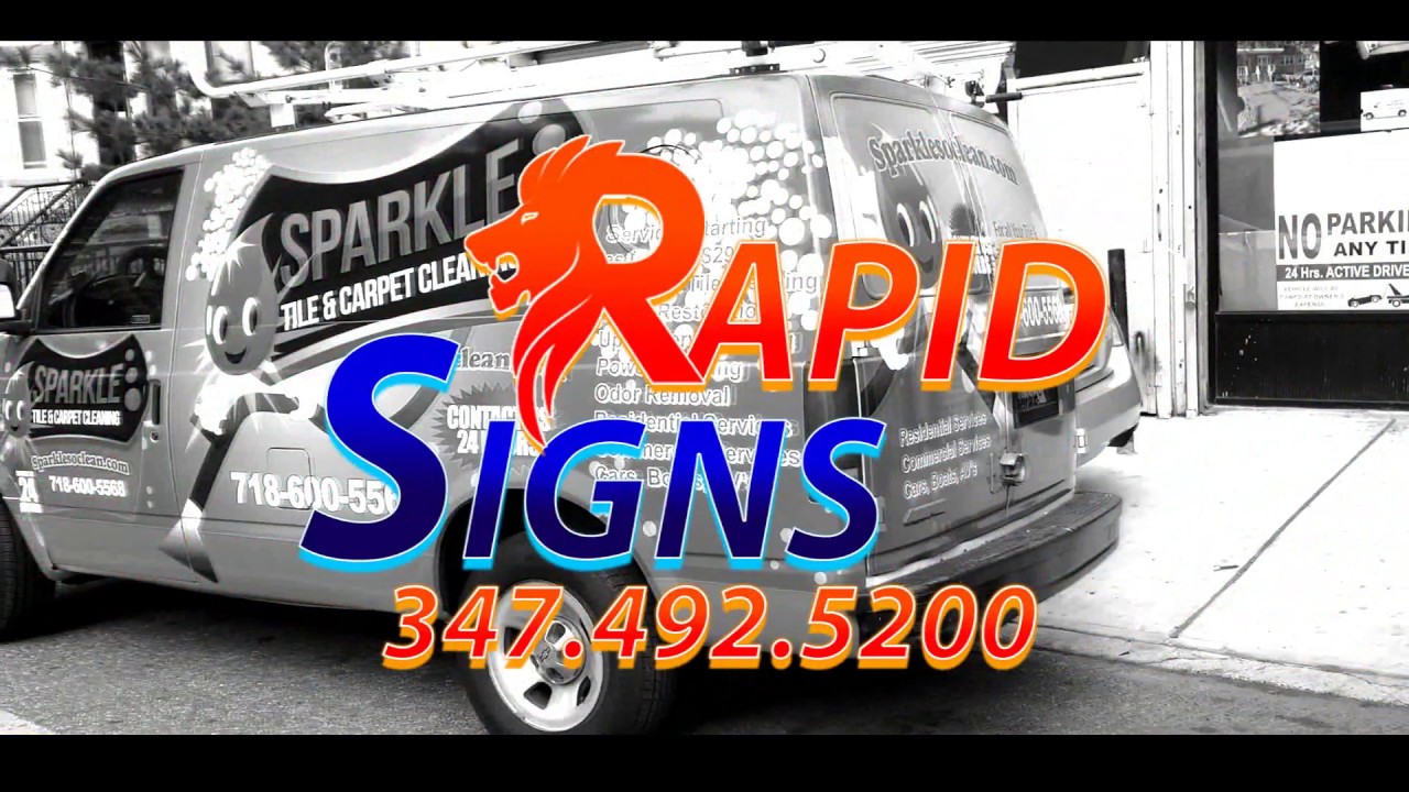 Van Wrap by Rapid Signs - YouTube
