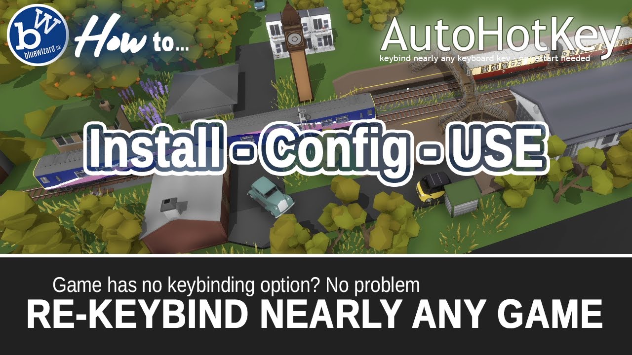 Re-Keybind any PC key using AutoHotKey. Quick & easy plus no restart ...