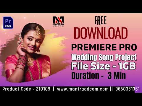Free Download  Wedding song Project for Adobe Premiere Pro | Jogi - Shaadi Mein Zaroor Aana