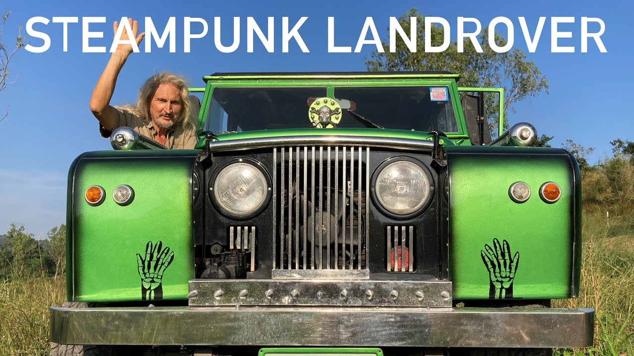 Steampunk LANDROVER #Landrover #steampunk - YouTube