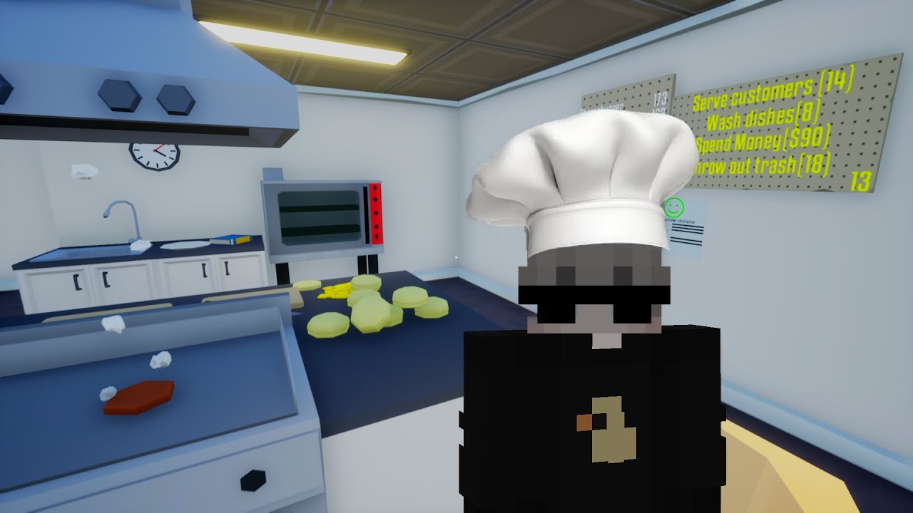 what is this game... | One-armed Cook - YouTube