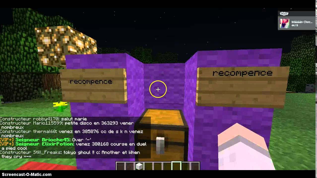 Présentation du jeu minecraft.. - YouTube