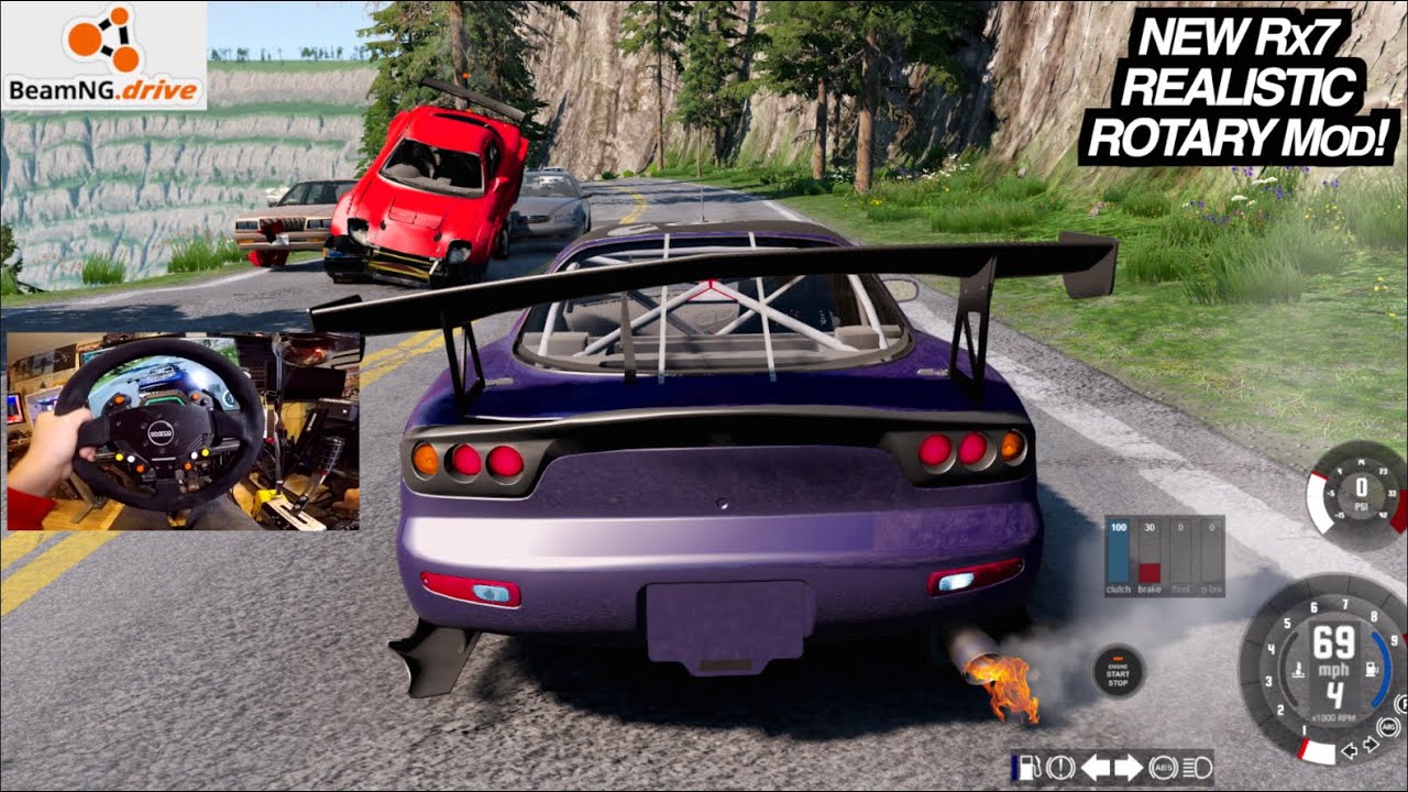 JDM vs Risky MOUNTAIN PASS - Can THIS Mazda Rx7 Survive The DOWNHILL ...