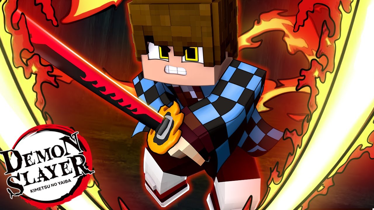 Minecraft : Kimetsu no Yaiba Slayer SUN - TREVOR CONSEGUE A RESPIRAÇÃO ...