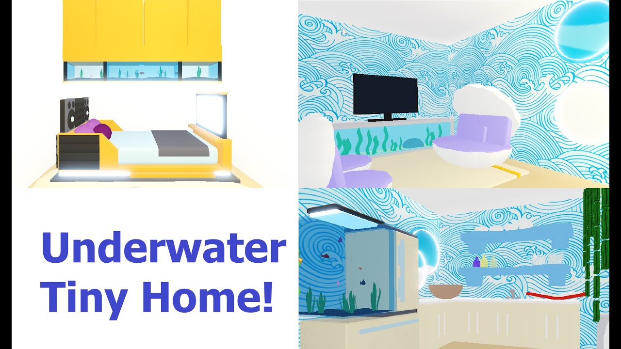 🌊 Underwater Themed Tiny Home│Speed Build│Adopt Me Roblox🌊 - YouTube