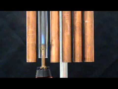 Combustion Instability with a Flame Pipe Organ called Pyrophone - YouTube