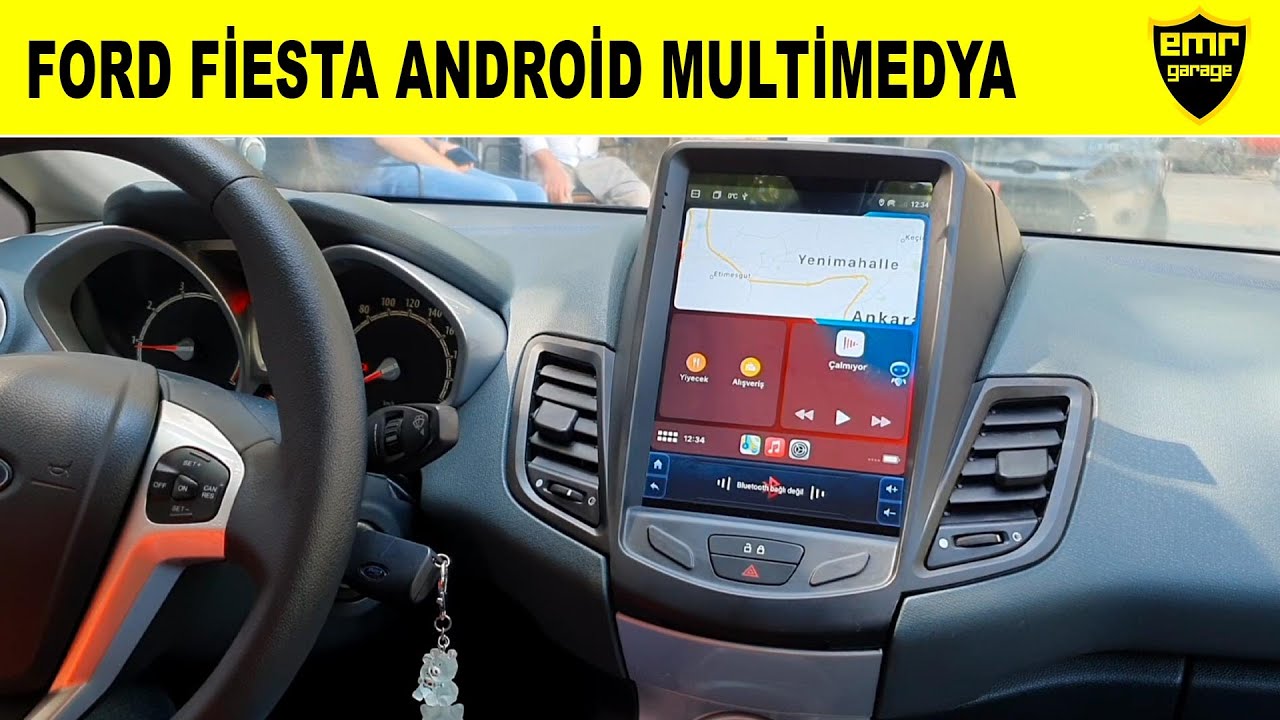 Ford Fiesta tesla ekran android multimedya cihazı inceleme - Emr Garage ...