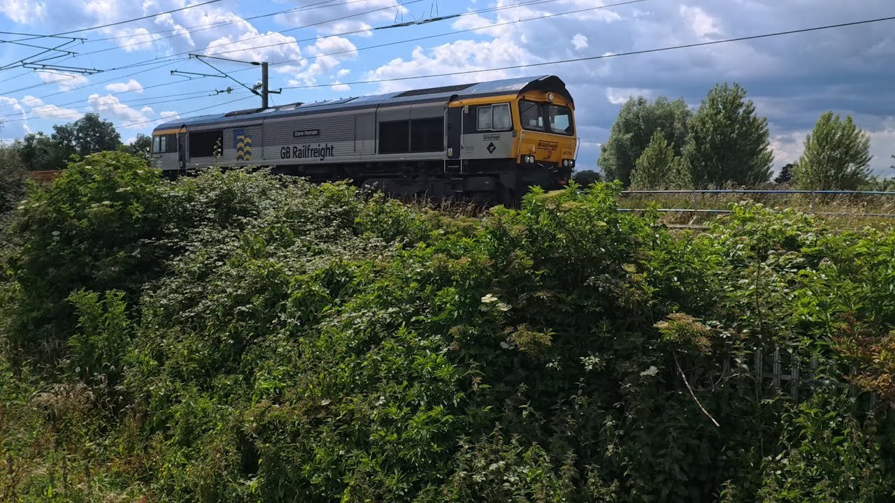 GB Railfreight 66794 'Steve Hannam' - 6L37 17th June 2024 - YouTube