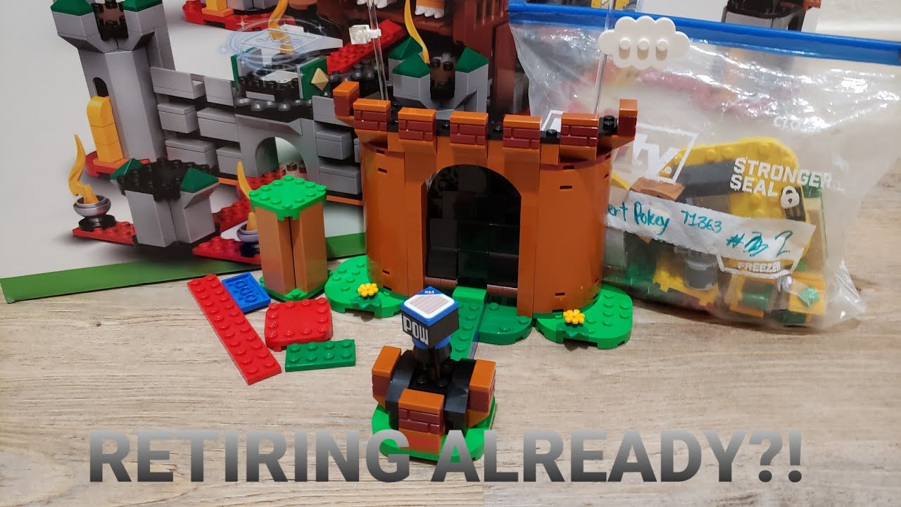 LEGO Mario BAD NEWS!!! Retired sets...Some of these are SHOCKING! - YouTube