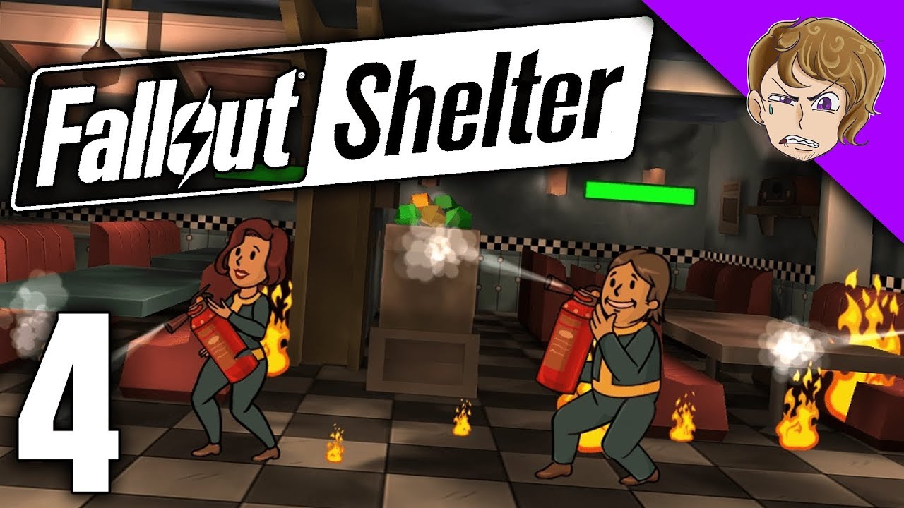 FIRE DESTROYS EVERYTHING! - Let's Play Fallout Shelter Ep 4 (Fallout ...