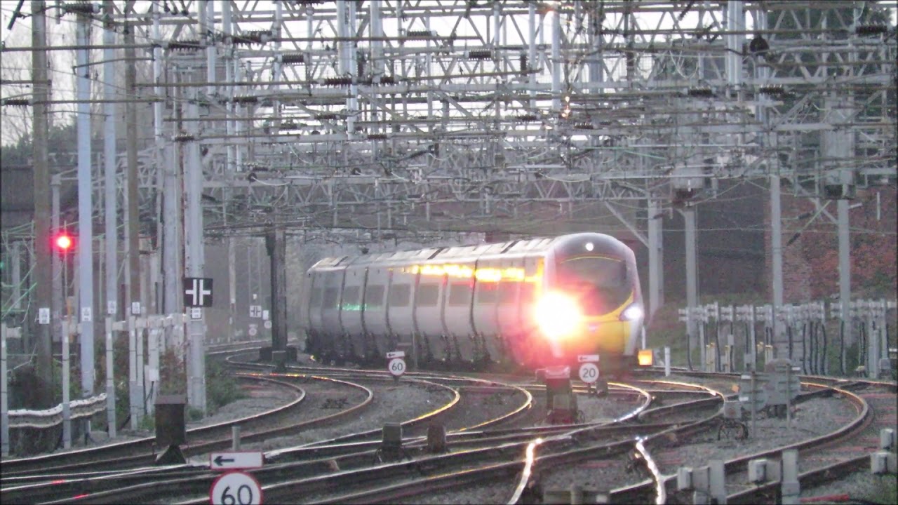 Class 390134 - Virgin Pendolino - Crewe - 25.03.2019 - YouTube